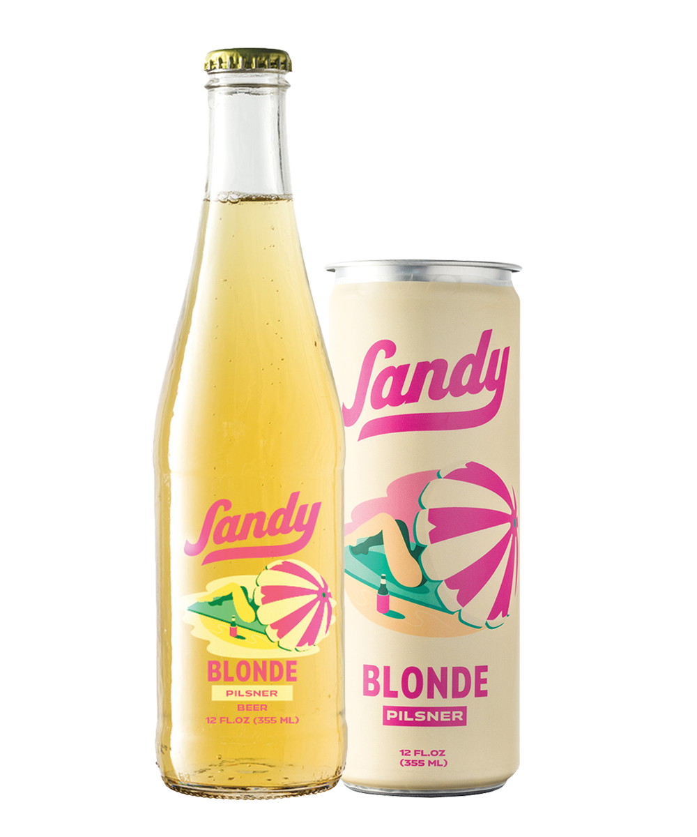 SANDY BLONDE - Pilsner – Sandy Beer